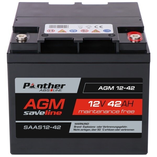 Agm accu 12V 42Ah | Dynastart Elektro B.V.