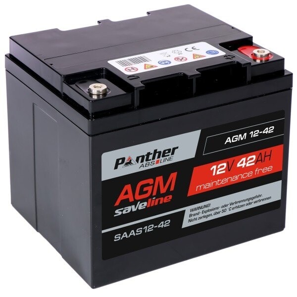 Agm accu 12V 42Ah | Dynastart Elektro B.V.